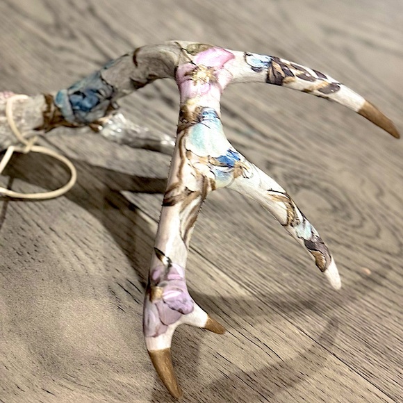 Handmade | Accents | Cottagecore Decorated Antler | Poshmark